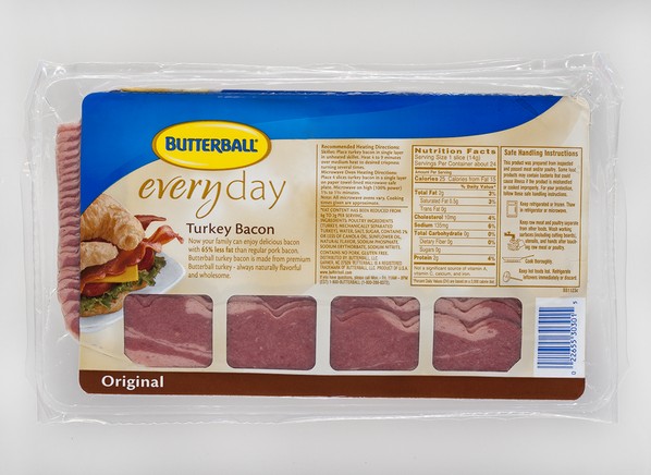 Butterball Turkey Bacon Original Bacon - Consumer Reports